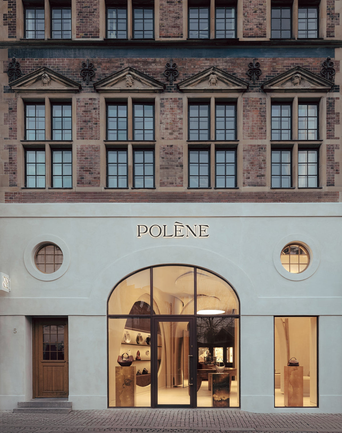 Polène | Sac - Cyme Mini - Cognac Grainé