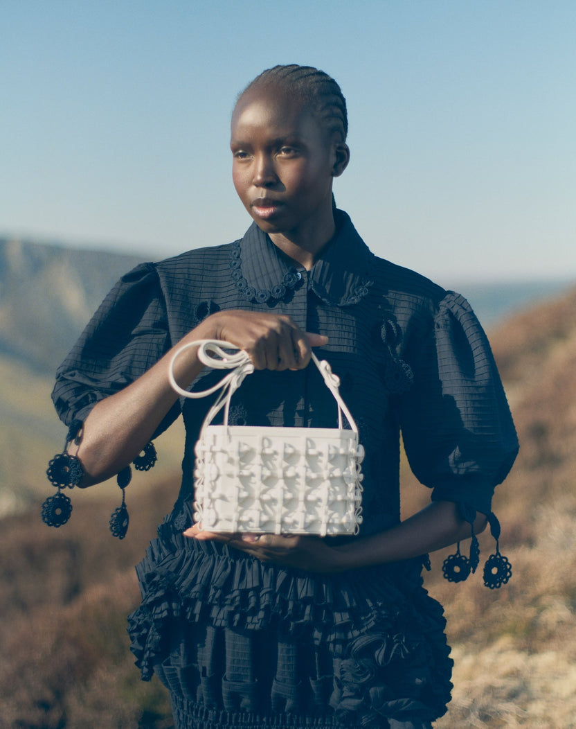 Polène | Sac - Numéro Neuf Mini - Noir Grainé