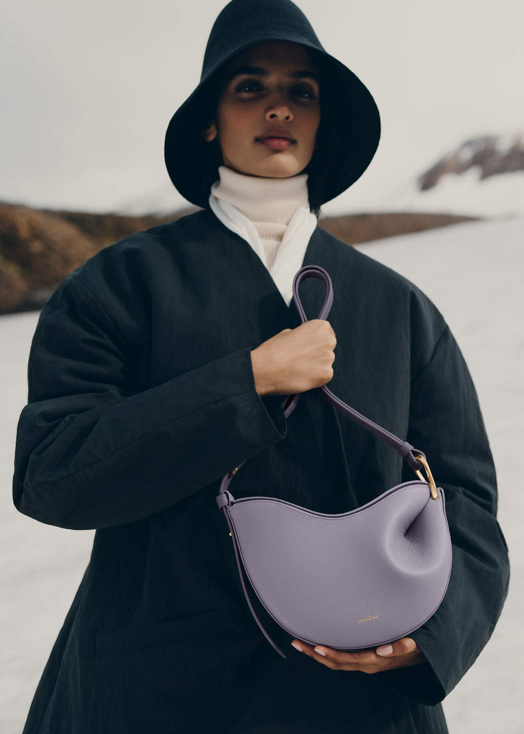 Polène | Sac - Tonca - Duo Mauve