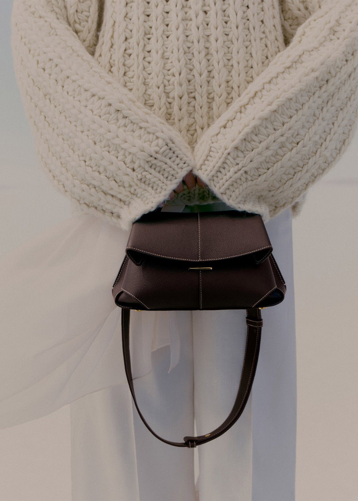 Polène | Sac - Mokki Mini - Ocre Grainé